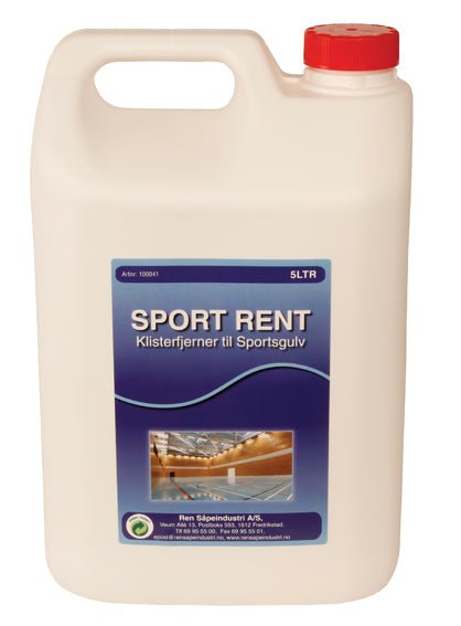 SPORT RENT KLISTERFJERNER 5 L - Joker Engros AS